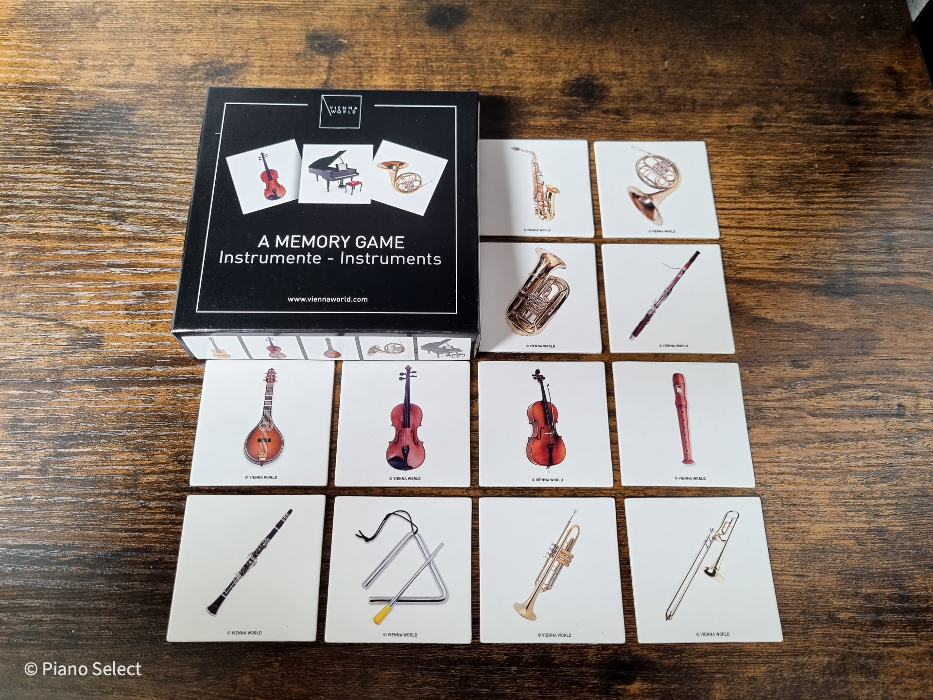 Memory muziek - muziekinstrumenten - PianoSelect.nl